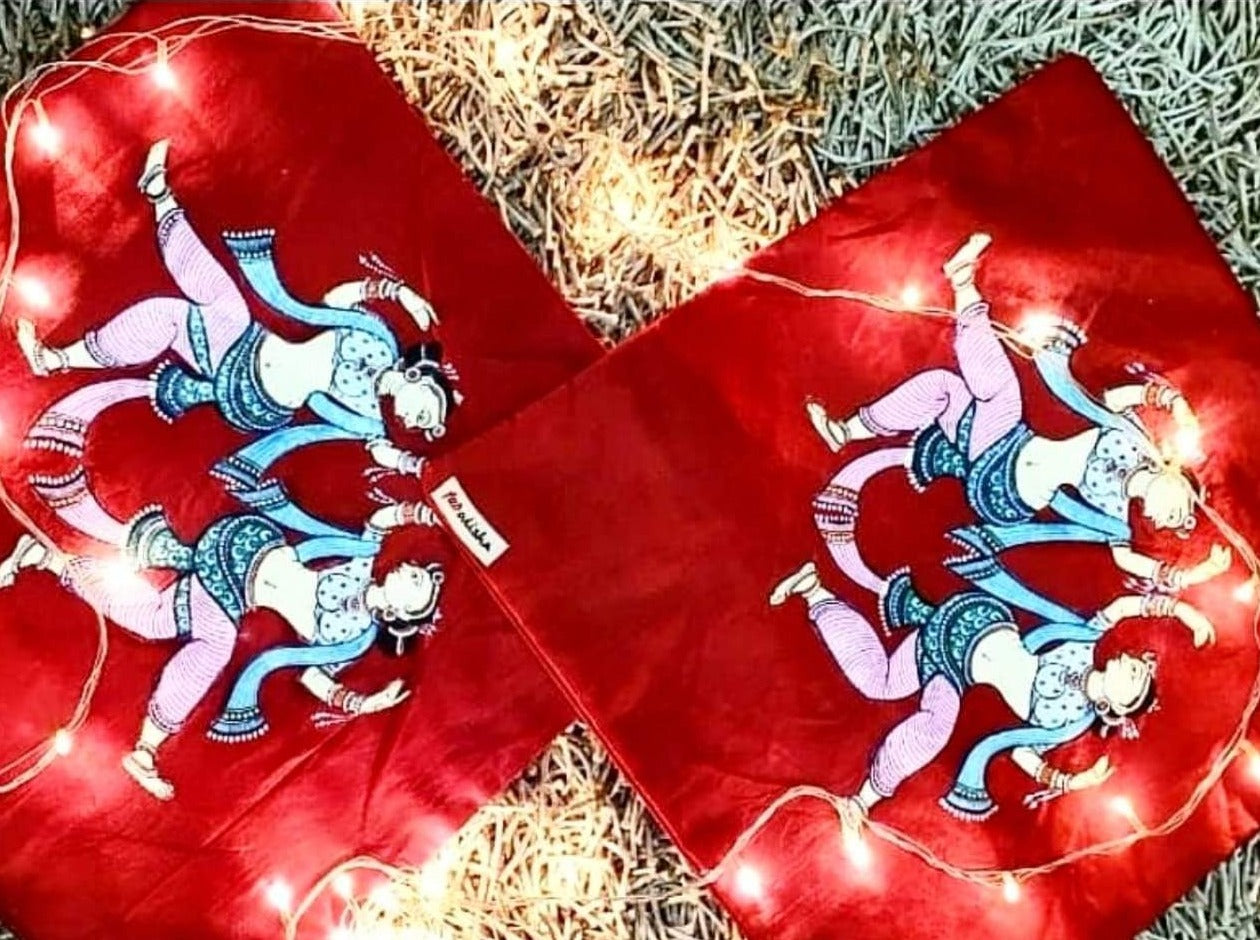 DOUBLE NARTAKI CUSHION COVER PAIR – Fabodisha